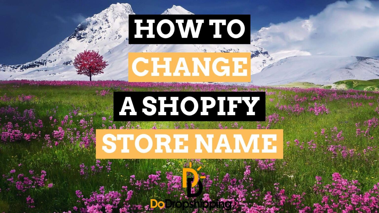 How to Easily Change Your Shopify Store Name in 2025