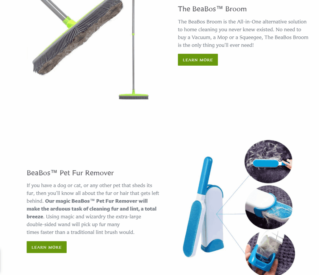 7 Great General Dropshipping Store Examples | Inspiration