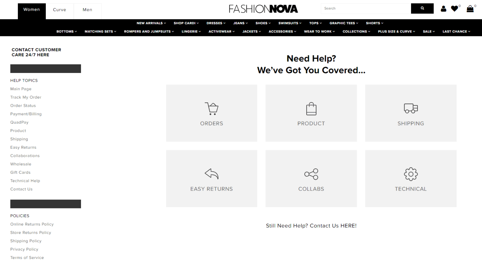 12 Great Ecommerce FAQ Page Examples in 2025 | Inspiration