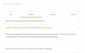 12 Great Ecommerce FAQ Page Examples in 2025 | Inspiration