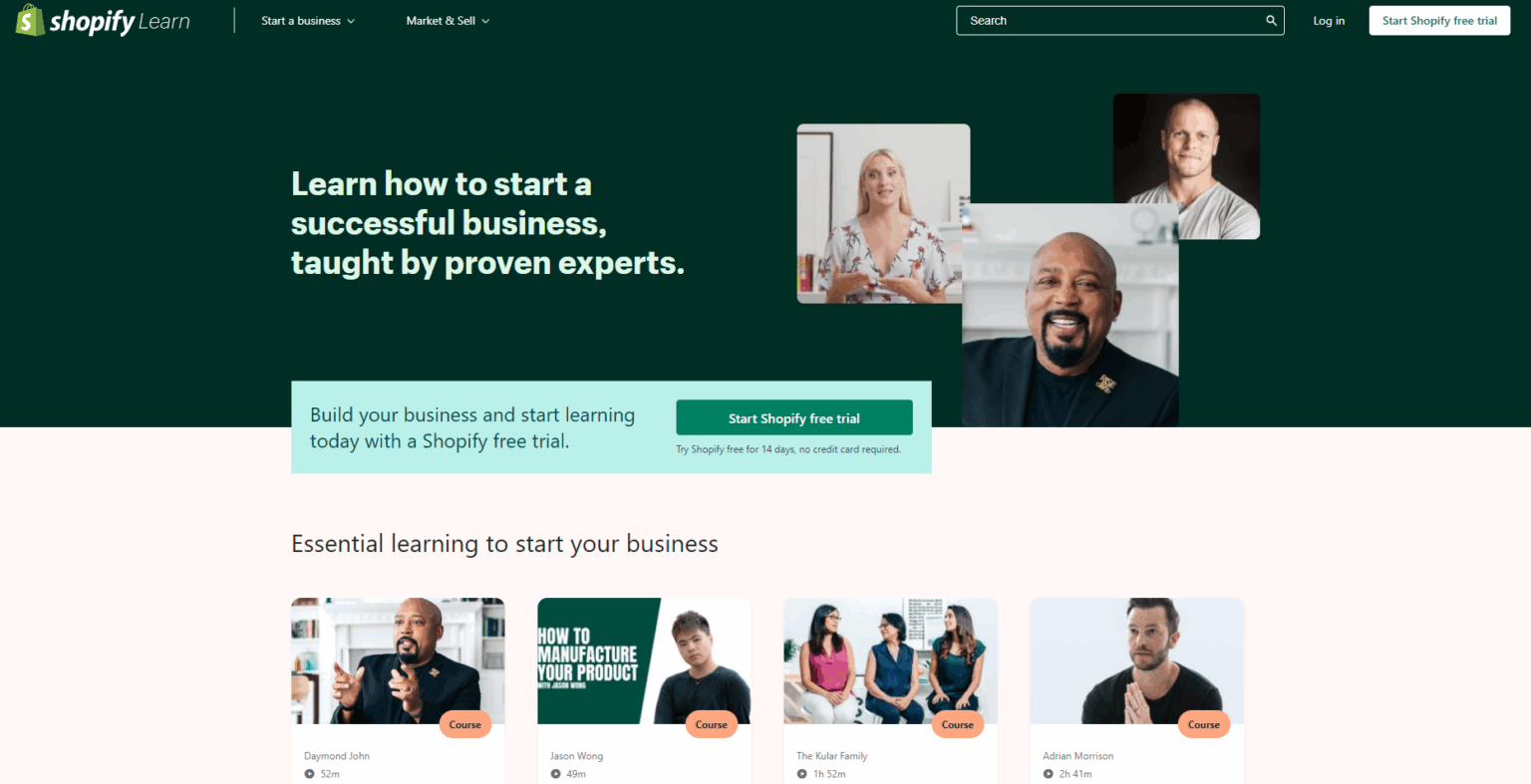 The 16 Best Free Ecommerce Courses for Entrepreneurs | 2024