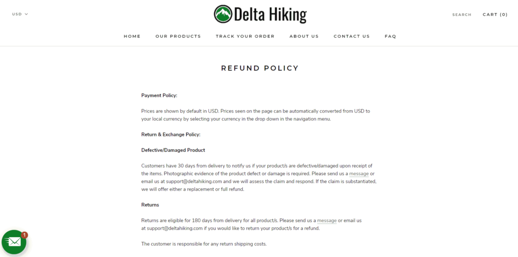 Return Policy For Dropshipping Template Return Policy For Dropshipping Template