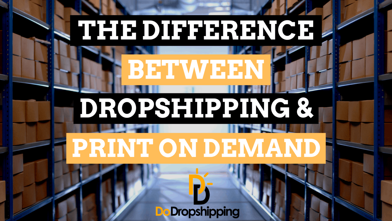 Dropshipping vs. Print On Demand: What Is the Difference?