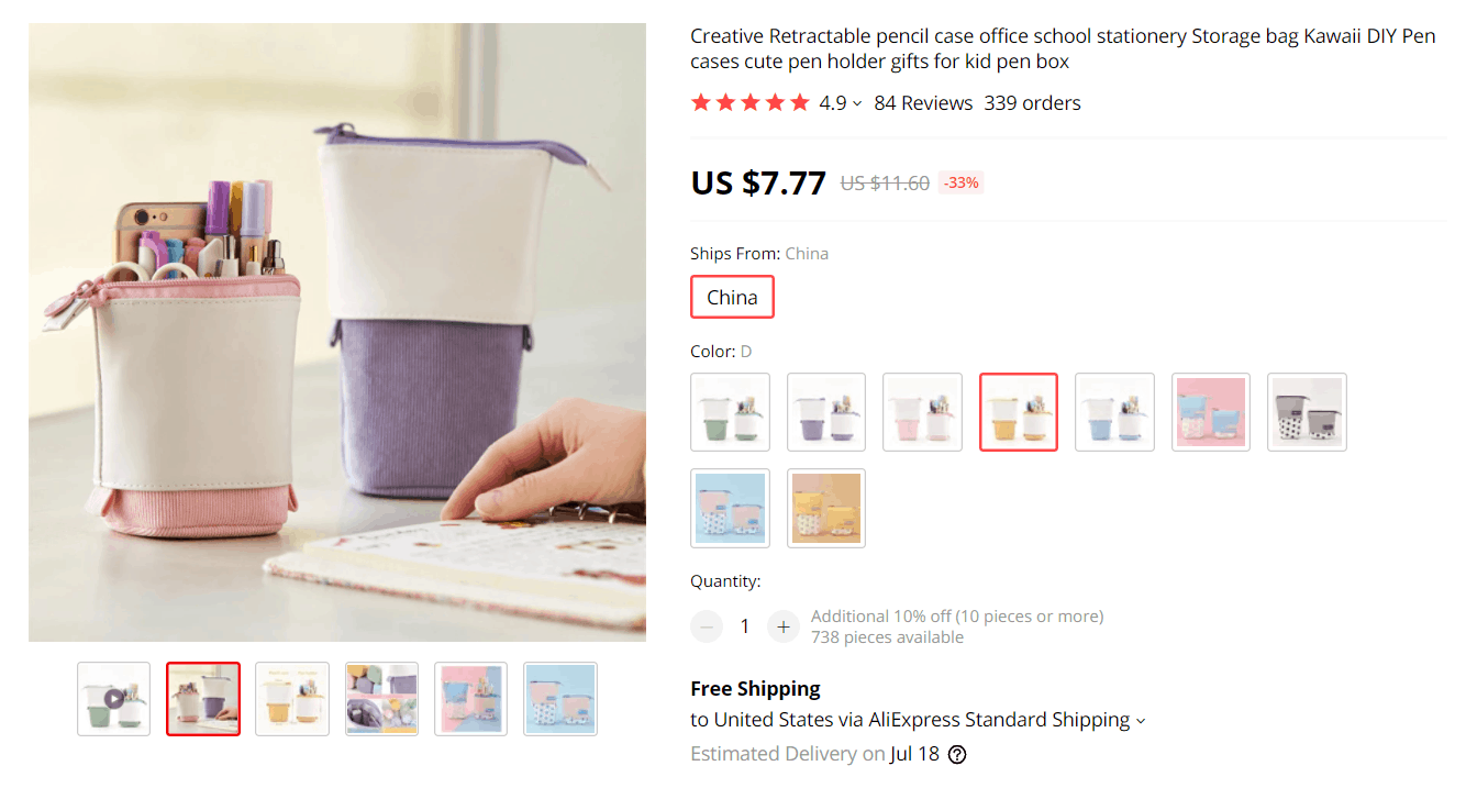 6 Real AliExpress Dropshipping Store Examples | Inspiration