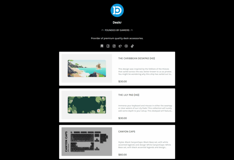 12 Linkpop Landing Page Examples for Ecommerce Stores (2025)