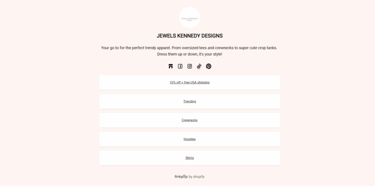 12 Linkpop Landing Page Examples for Ecommerce Stores (2026)
