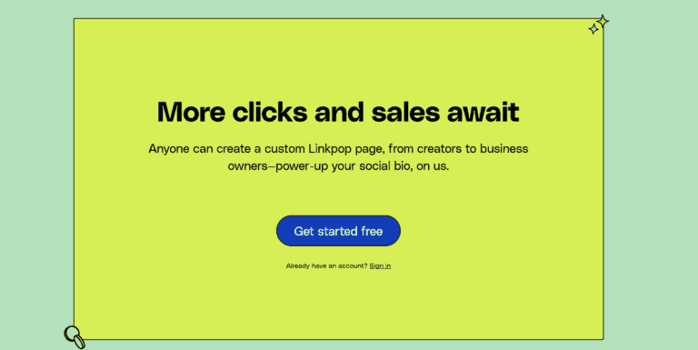 12 Linkpop Landing Page Examples for Ecommerce Stores (2025)
