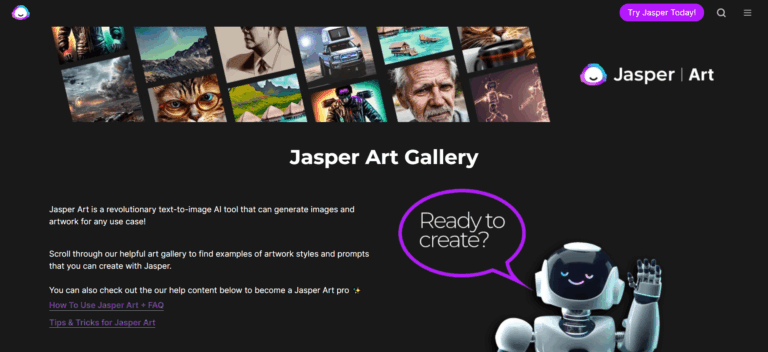 Jasper Art Review: Where AI Robots Become Artists! (2024)