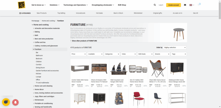 The 13 Best Furniture Dropshipping Suppliers to Use in 2026