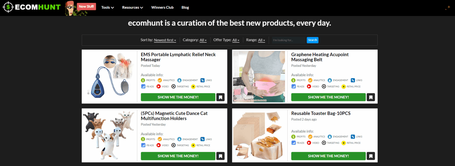 Ecomhunt Review (2026) - The Best Winning Products or Not?