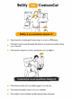 Sellfy vs. CustomCat: Which One to Pick in 2025? (A Comparison)