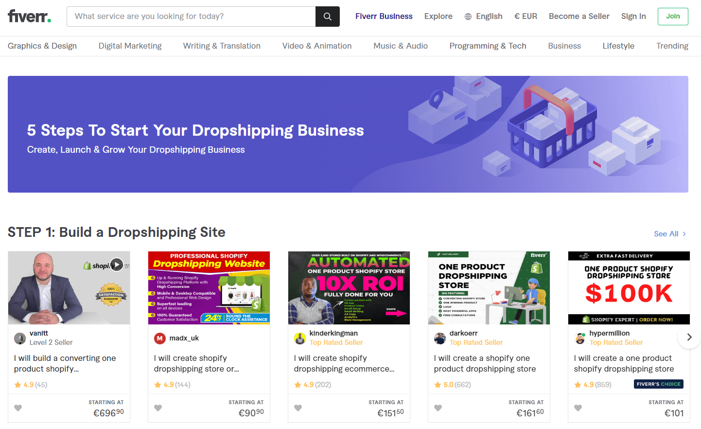 Fiverr for Dropshipping: Is It Legit? (+ How to Avoid Scams)