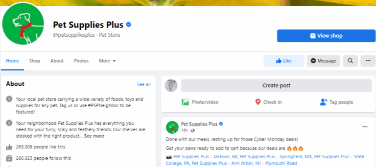 The 15 Best Facebook Shop Examples From Ecommerce Stores