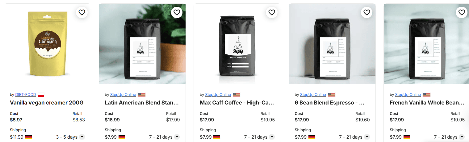 10 Best Coffee Dropshipping Suppliers in 2025 (Free & Paid)