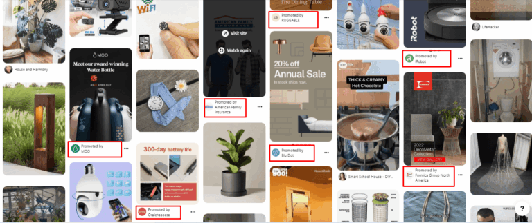 12 Great Pinterest Ad Examples for Ecommerce | Inspiration