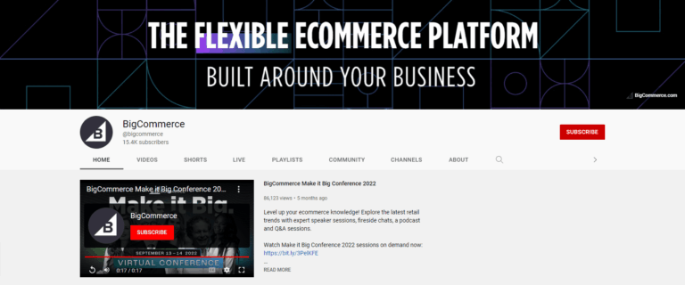 Top 15 Ecommerce YouTube Channels to Watch | Learn for Free