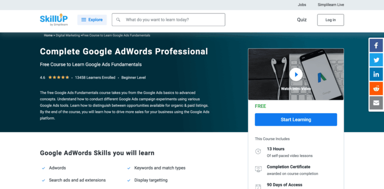 7 Best Free Google Ads Courses in 2026 | Learn for Free