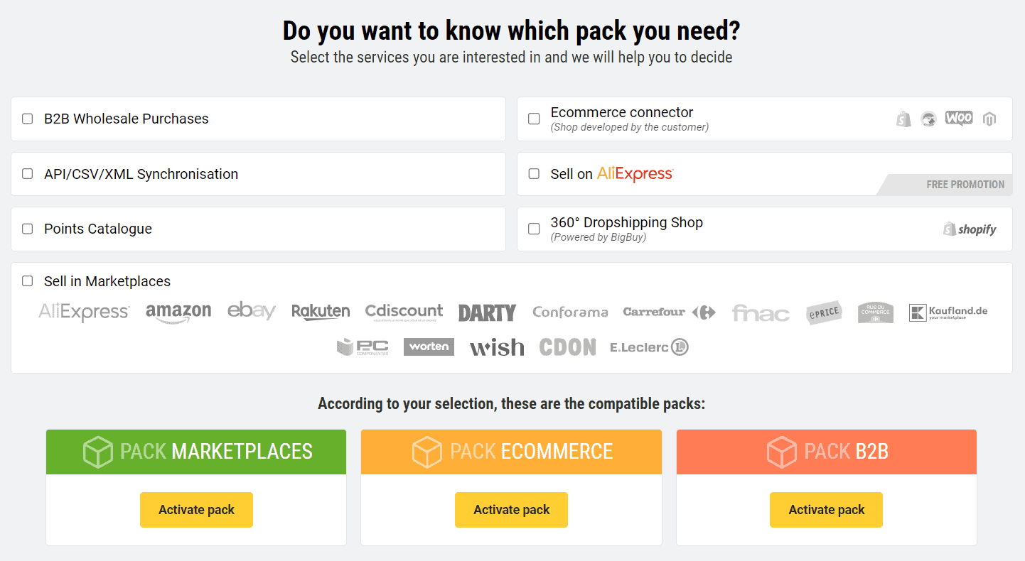 BigBuy Pricing Plans: Which One Should You Choose? (2026)
