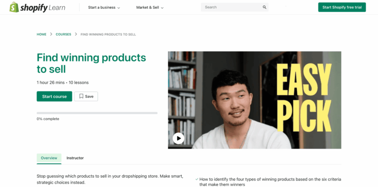 Shopify Academy: The 15 Best Free Online Ecommerce Courses