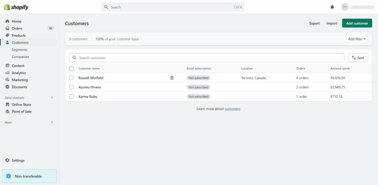 Shopify Admin Dashboard: An Easy Guide for 2025 (+ 6 Tips)