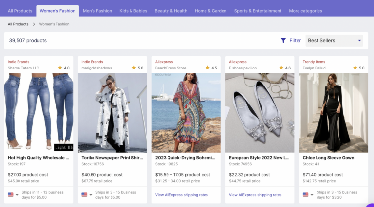 11 Best Luxury Dropshipping Suppliers in 2025 (Free & Paid)