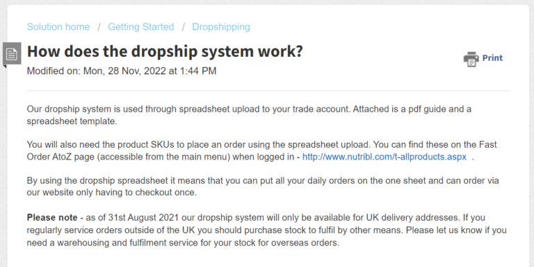 Dropshipping Supplements in Europe (Can You Use Supliful?)