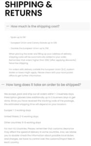 11 Ecommerce Shipping Policy Examples (+3 for Dropshipping)