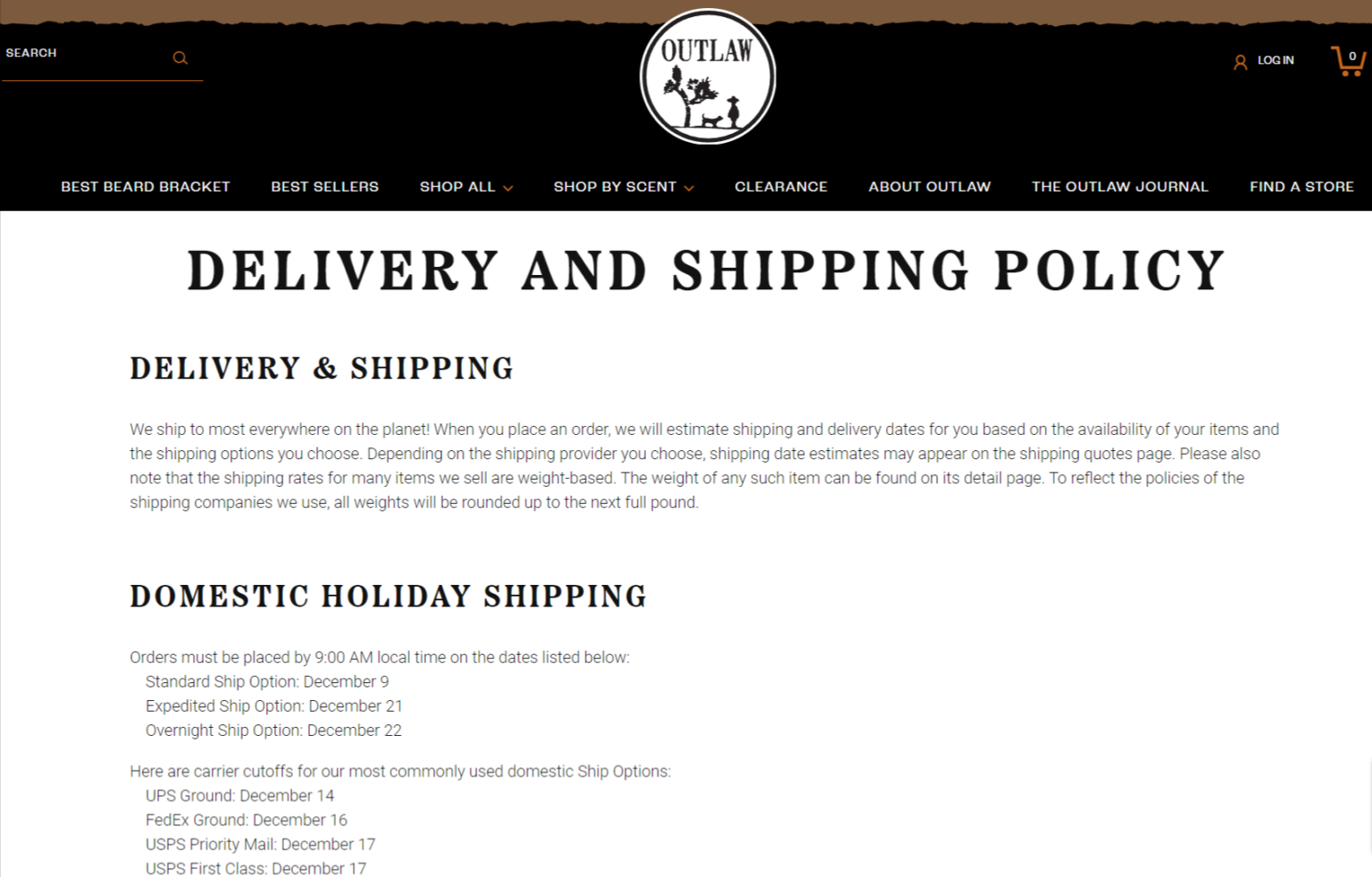 11 Ecommerce Shipping Policy Examples (+3 for Dropshipping)