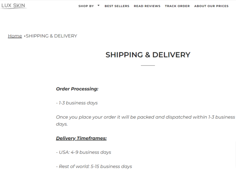 11 Ecommerce Shipping Policy Examples (+3 for Dropshipping)