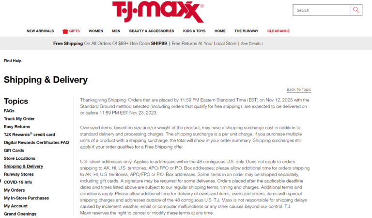 11 Ecommerce Shipping Policy Examples (+3 for Dropshipping)