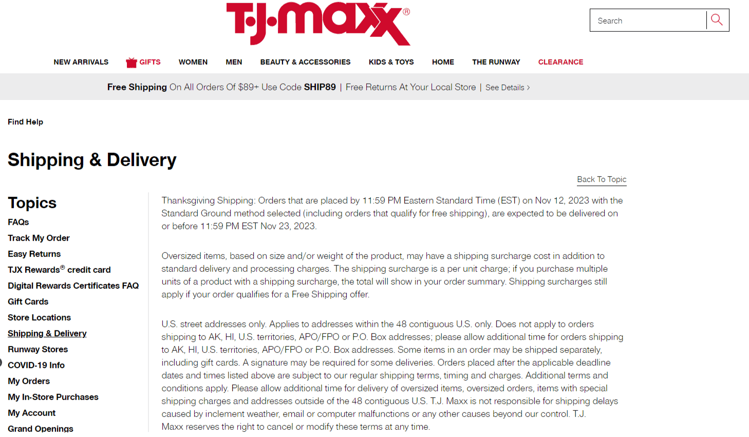 11 Ecommerce Shipping Policy Examples (+3 for Dropshipping)