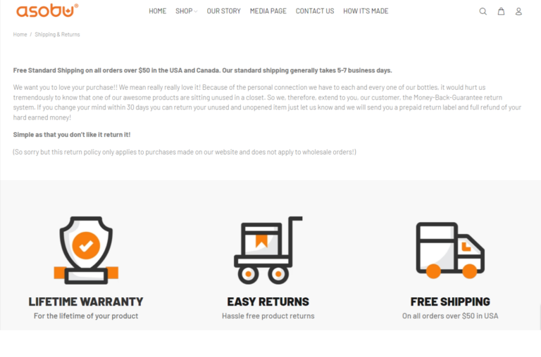 11 Ecommerce Shipping Policy Examples (+3 for Dropshipping)