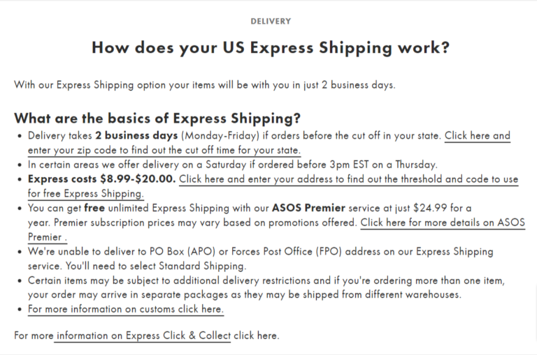 11 Ecommerce Shipping Policy Examples (+3 for Dropshipping)