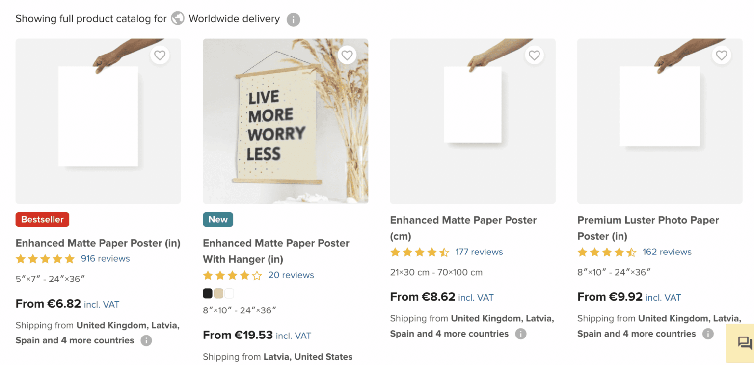 25 Print on Demand Product Examples to Start Selling (2025)