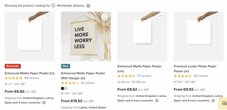 25 Print on Demand Product Examples to Start Selling (2025)