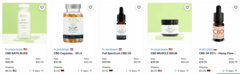 The 6 Best CBD Dropshipping Suppliers in 2026 (Free & Paid)