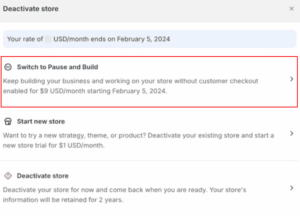 How to Pause or Close Your Shopify Store in 2026 (Guide)