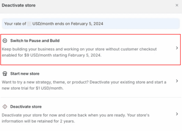 How to Pause or Close Your Shopify Store in 2026 (Guide)