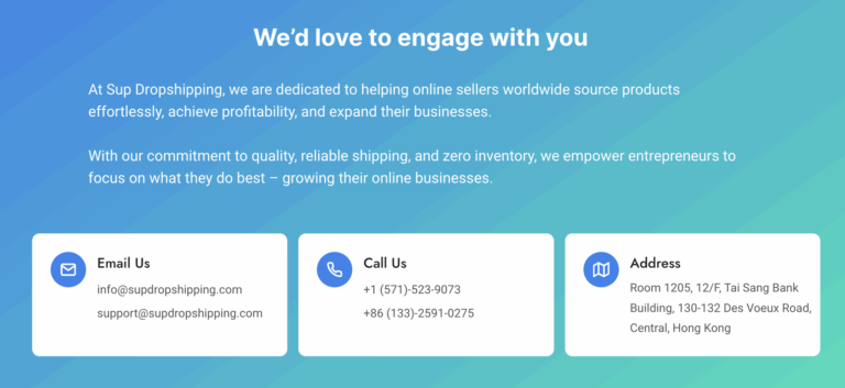 Sup Dropshipping Review: Is It a Good Fulfillment Partner?