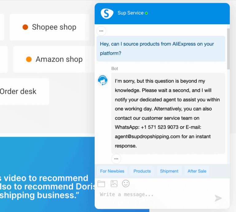 Sup Dropshipping Review: Is It a Good Fulfillment Partner?