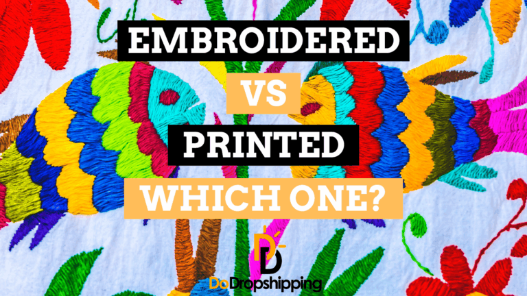 Embroidered vs. Printed: Which Is Best for Your POD Store?