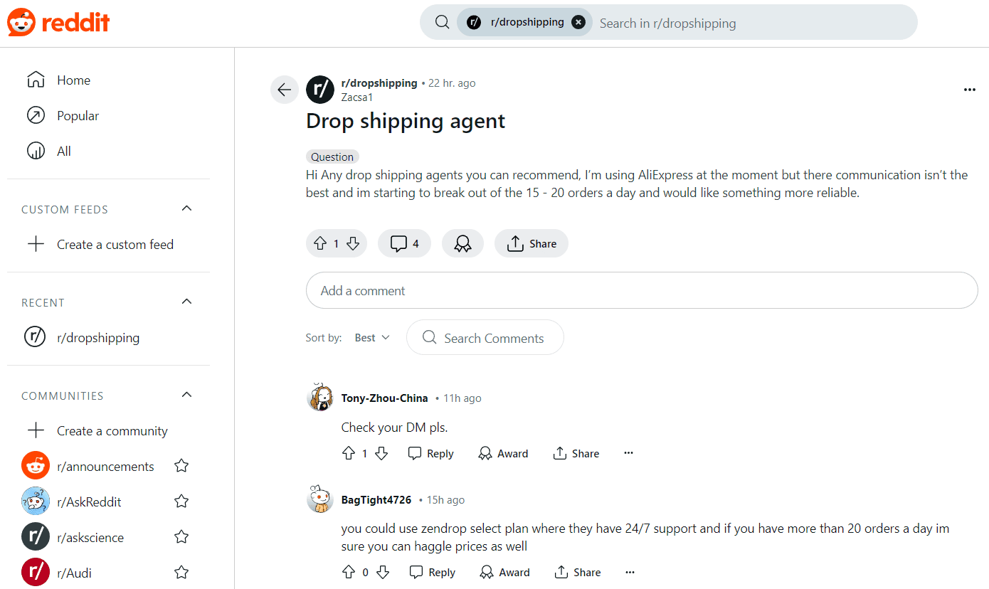 How to Get Started With Using a Dropshipping Agent in 2025