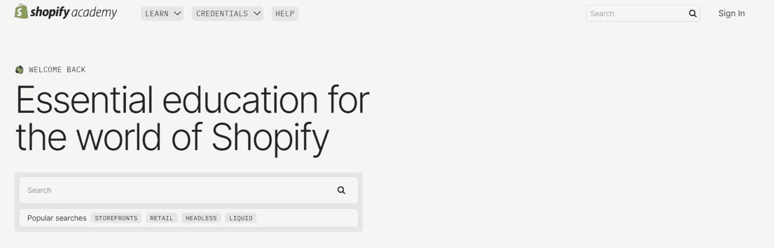 Shopify Academy: The 7 Best Free Online Ecommerce Courses