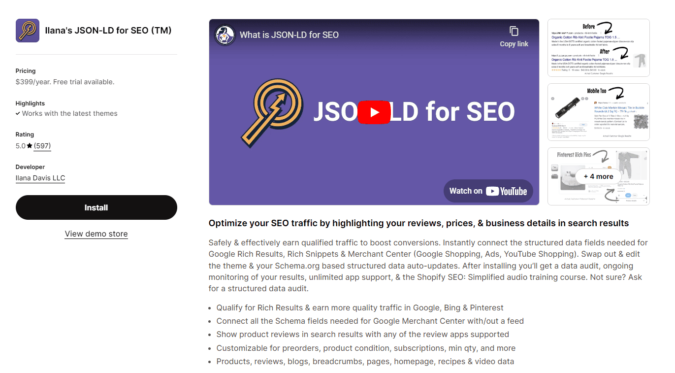 How to Display Rich Snippets on Google for Your Shopify Store