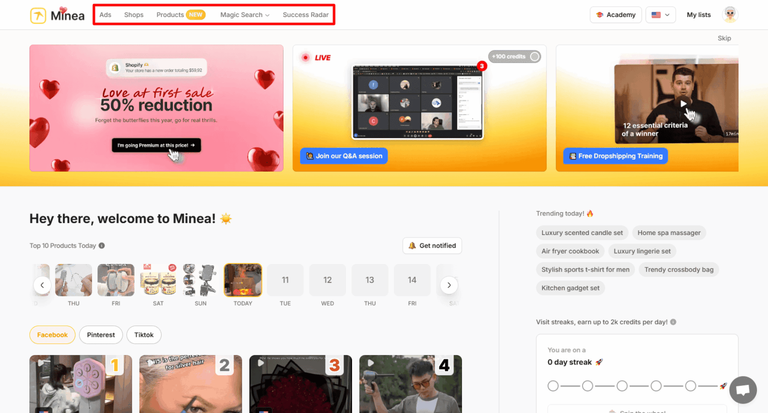 Minea Review: The Best Ad Spy Tool for Ecommerce? (2025)