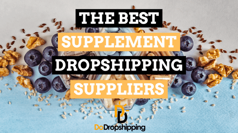 The 8 Best Supplement Dropshipping Suppliers in 2026